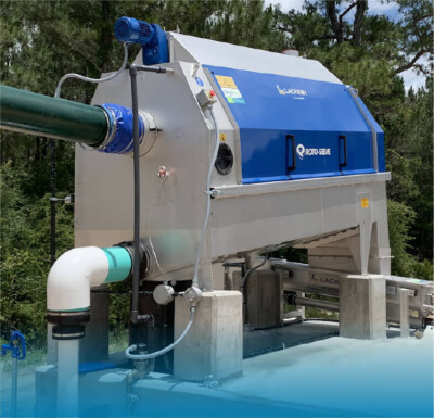 RotoSieve Drum Screen - CleanTek Water Solutions