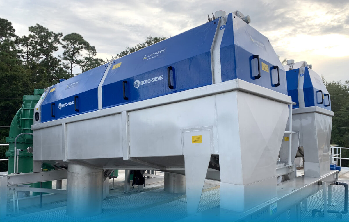 RotoSieve Drum Screen - CleanTek Water Solutions