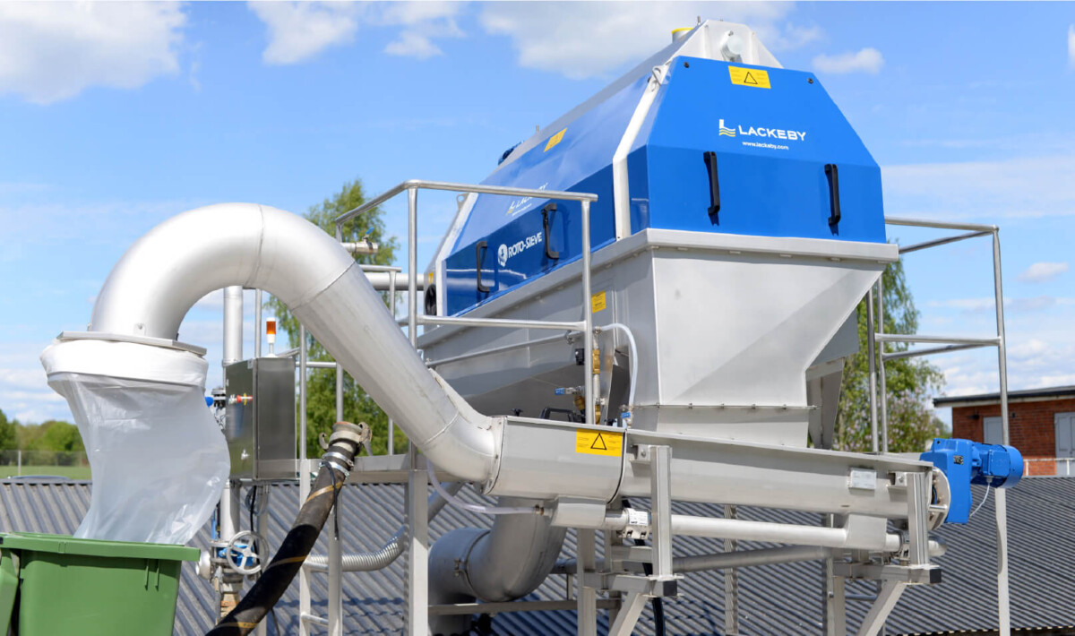 RotoSieve Septage Receiving Unit - CleanTek Water Solutions