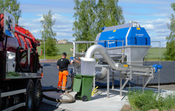 RotoSieve Septage Receiving Unit - CleanTek Water Solutions